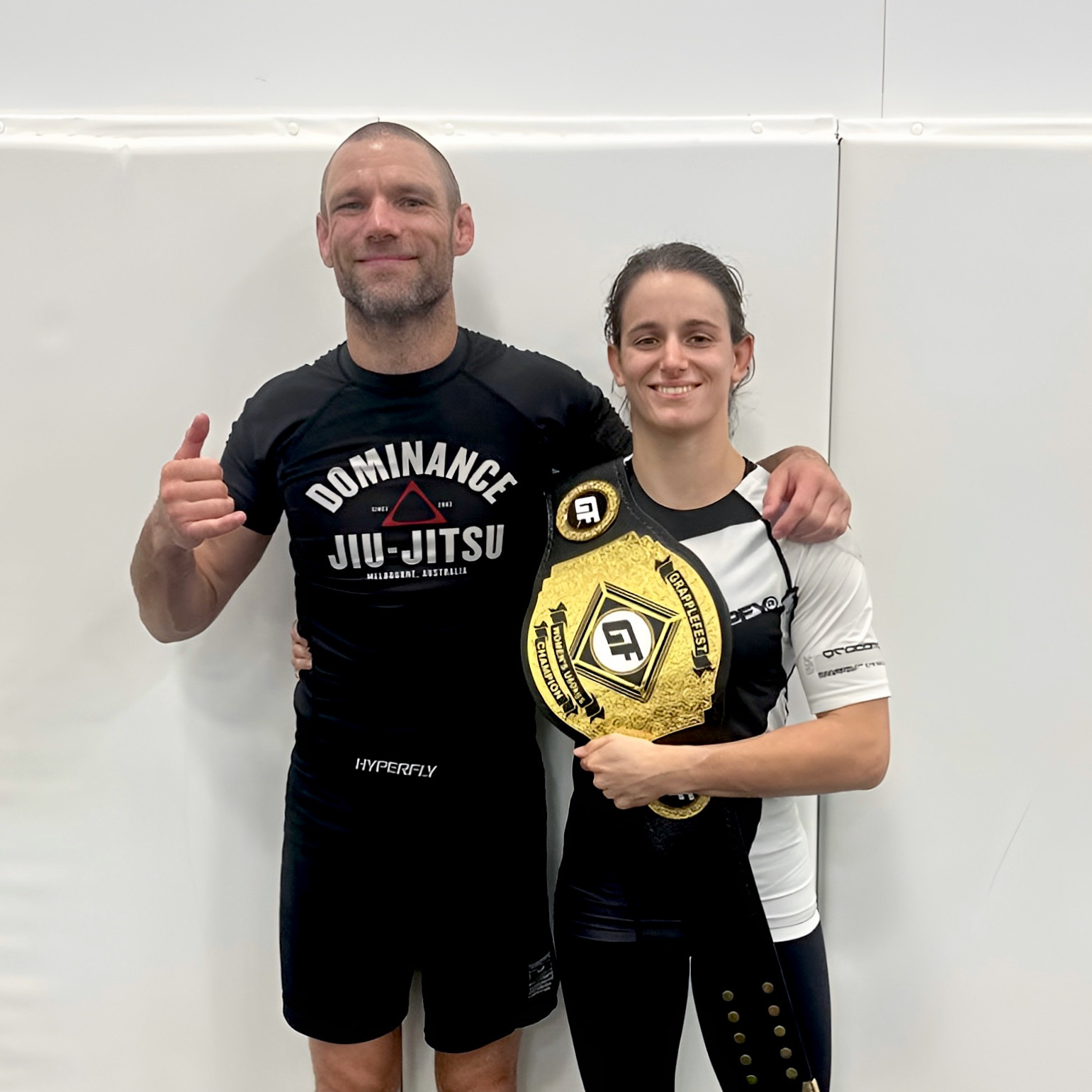 Adele Fornarino brings home the U60kg Grapplefest Belt Again ...